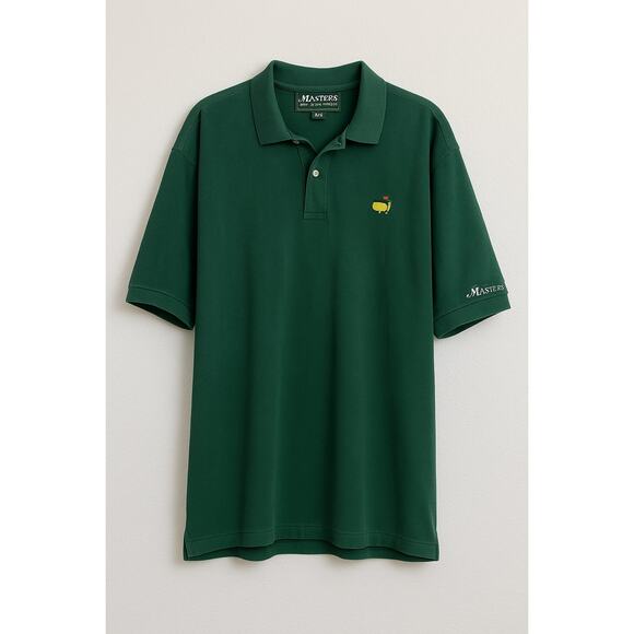 Masters | Shirts | Masters Collection Augusta Green Polo Shirt Xxl Golf ...
